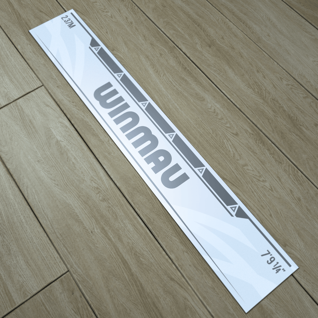 Winmau Abwurflinie Weiß – Dartgarage